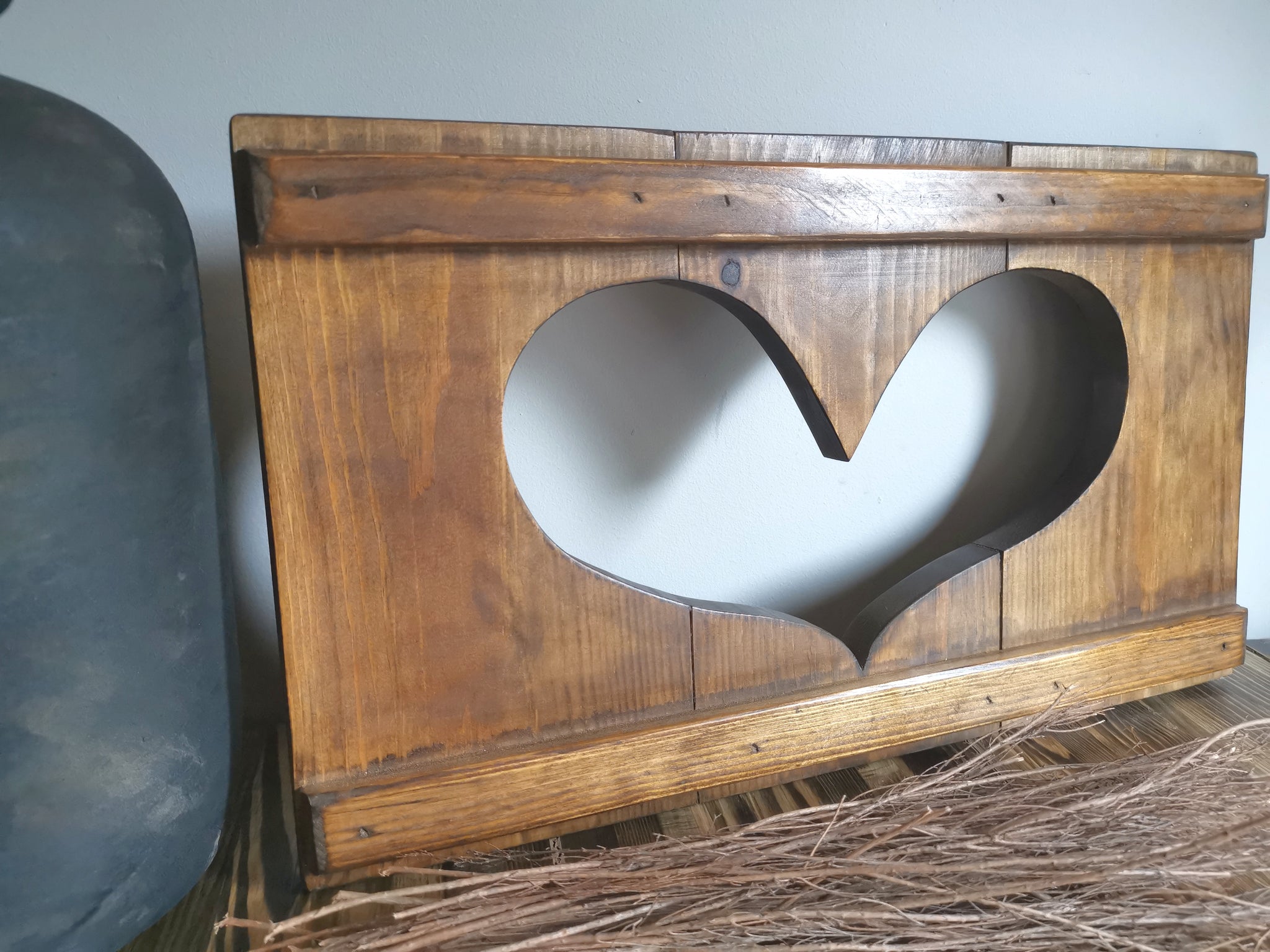 Wall Art Heart panel , Decorative wall panel, – WomblesCrafts