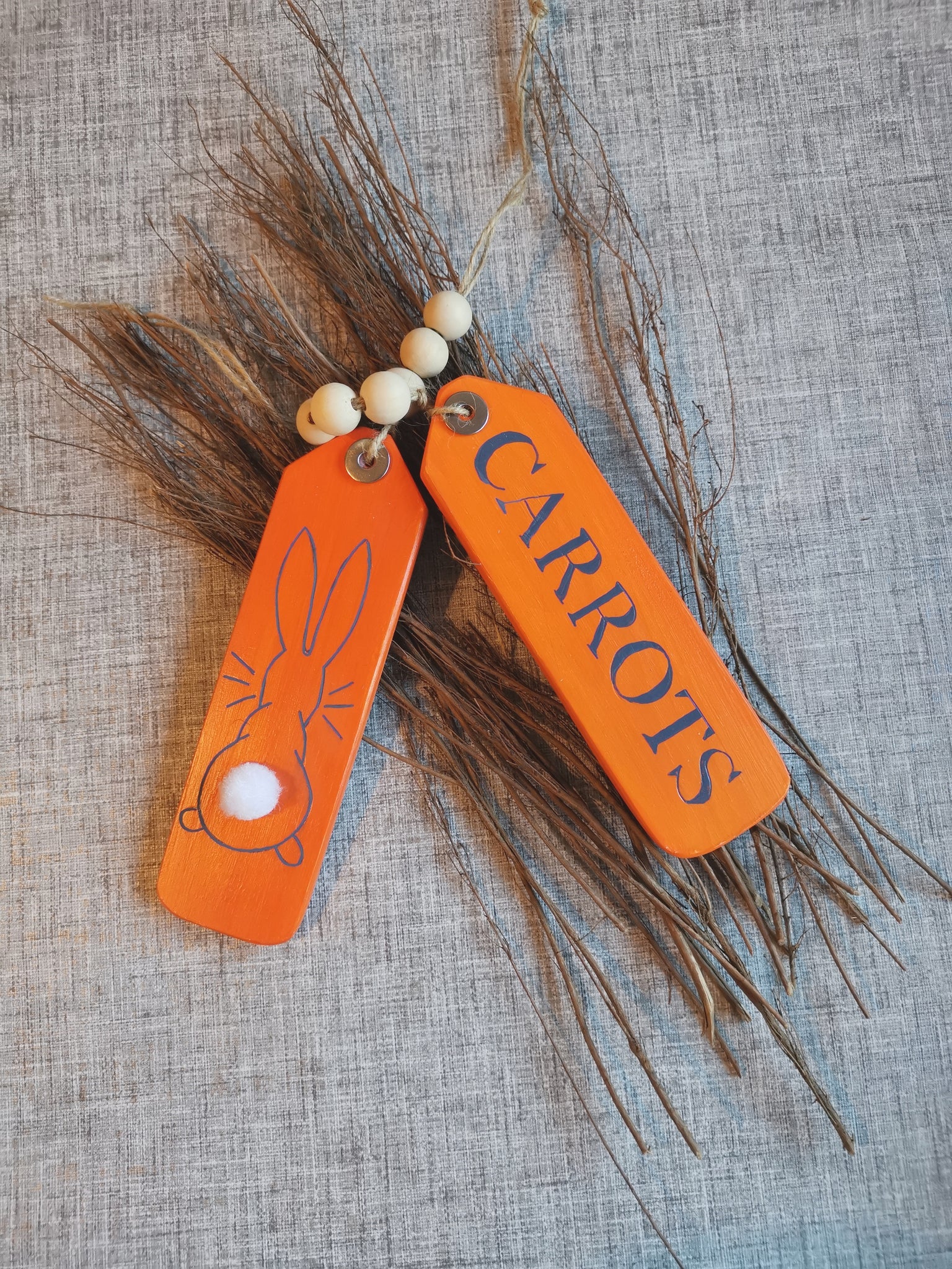 Slim Wooden Spring Hanging Tags – WomblesCrafts
