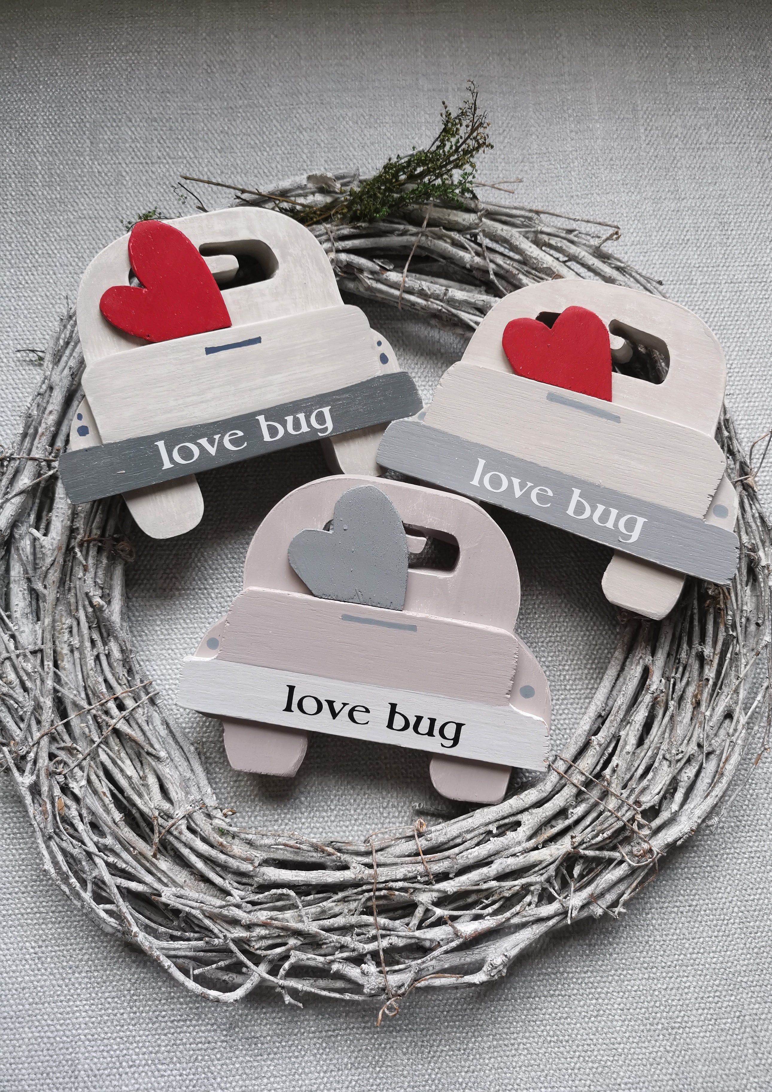 Wooden Love bug – WomblesCrafts